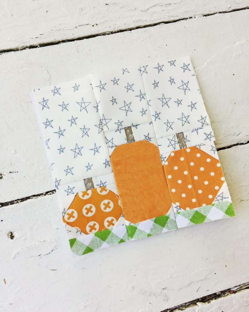 Pumpkin Patch Foundation Paper Pieced Block + Free Pattern - Center ...