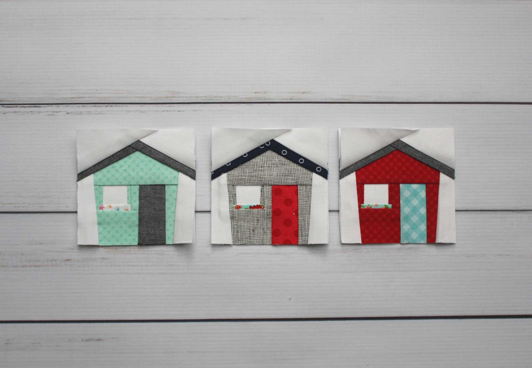 Tiny House Quilt Block - Center Street Quilts