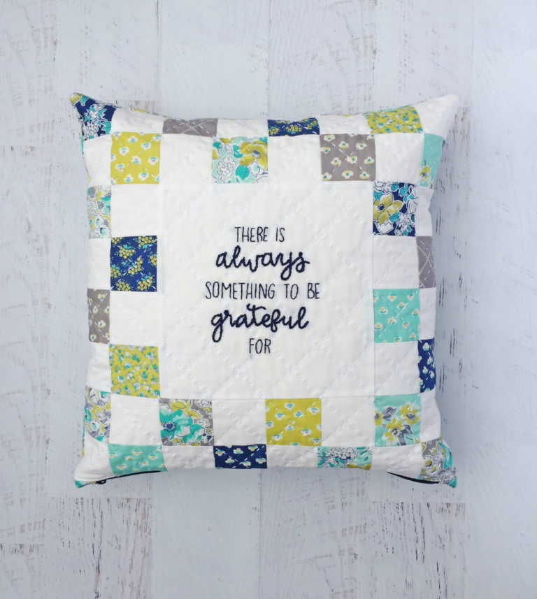 Best of Moda Bake Shop Book Pillow Pattern + Free Hand Embroidery ...