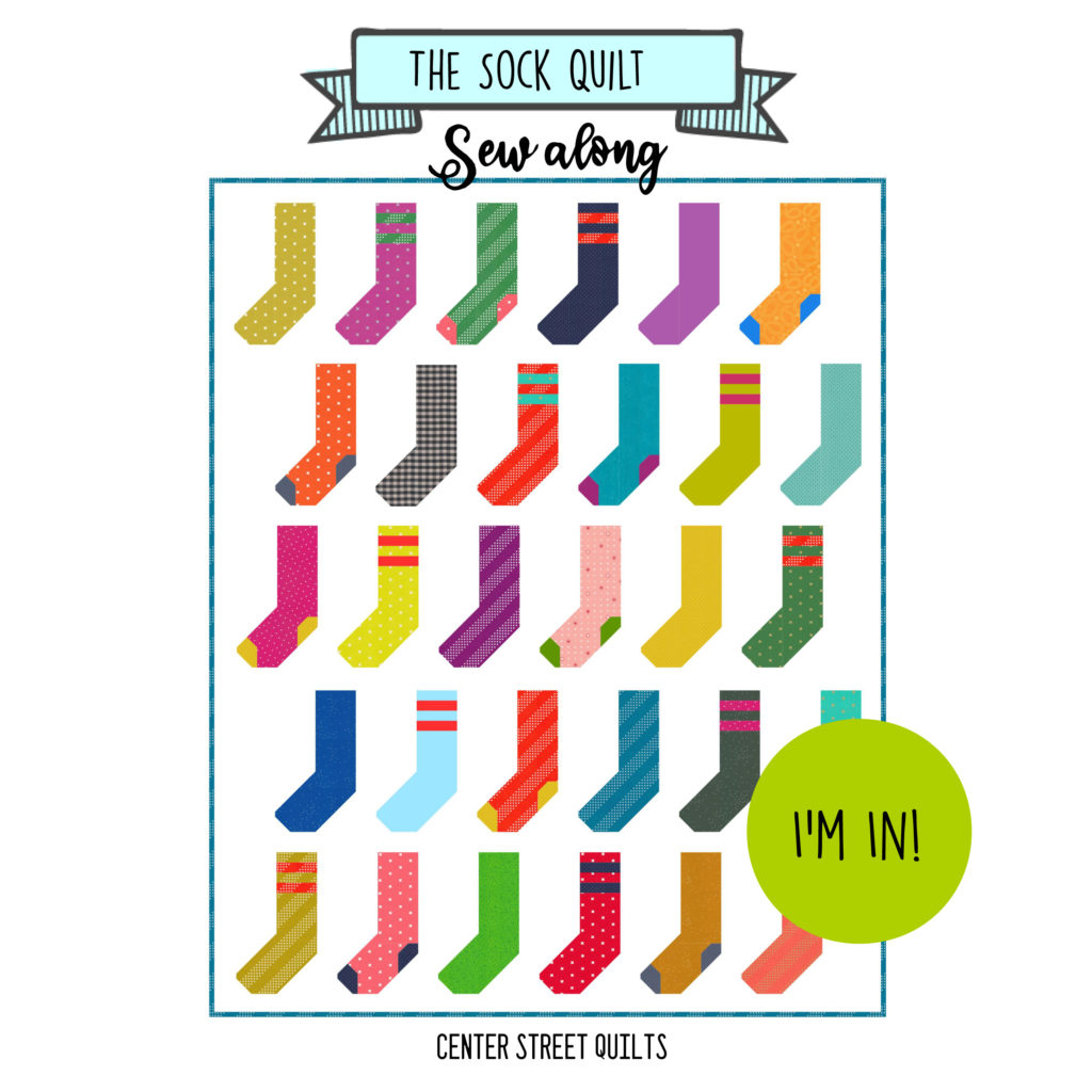 The Sock Quilt–New Pattern + Sew Along - Center Street Quilts