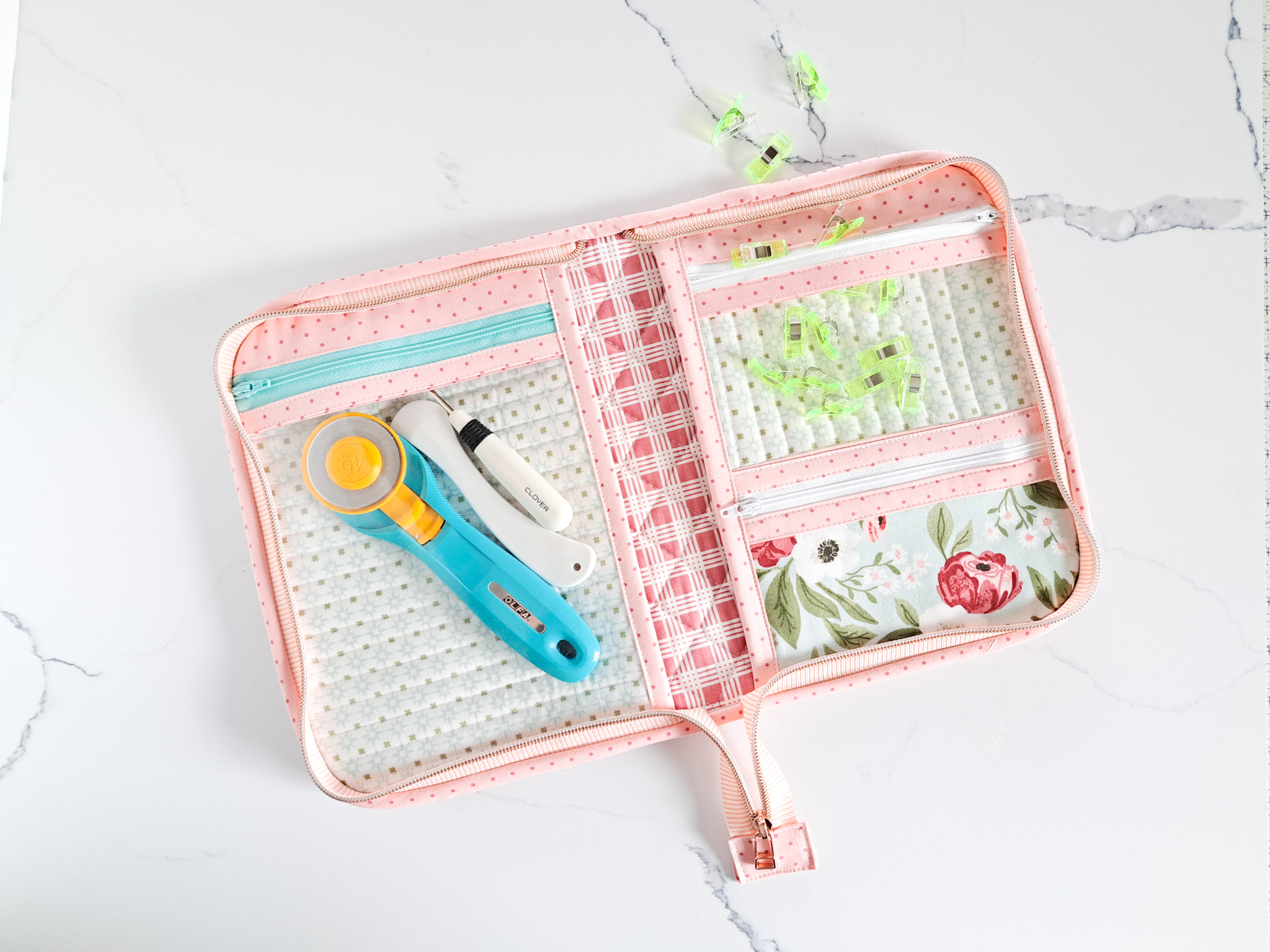 Atlas Zipper Case Pattern + Supply Recommendations - Center Street Quilts