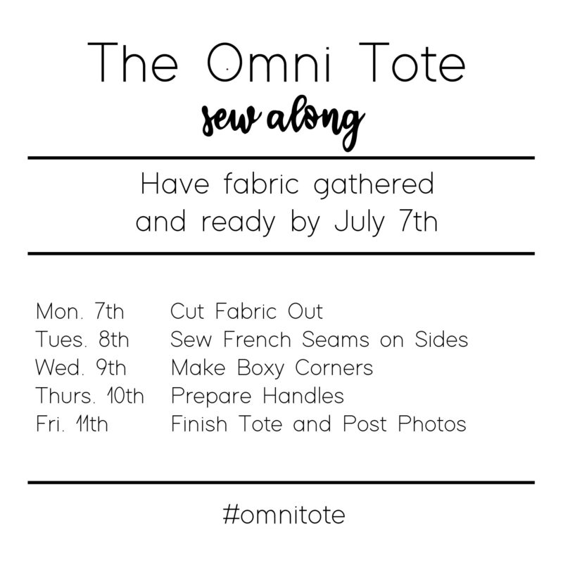 Omni Tote Pattern + Sew Along - Center Street Quilts